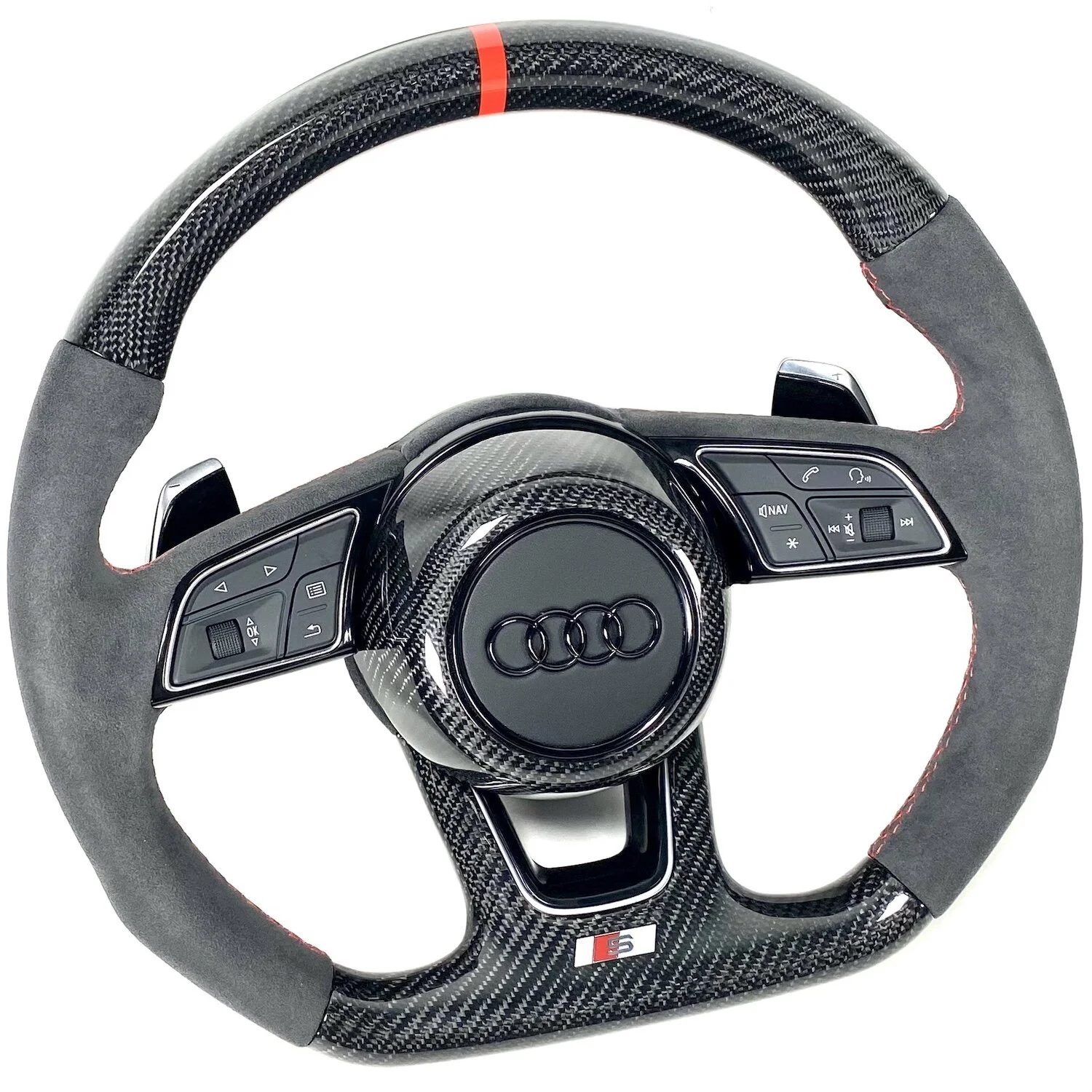 Audi s4 carbon fiber steering wheel store